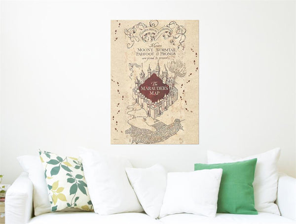 Harry Potter™ (Marauders Map) MightyPrint™ Wall Art
