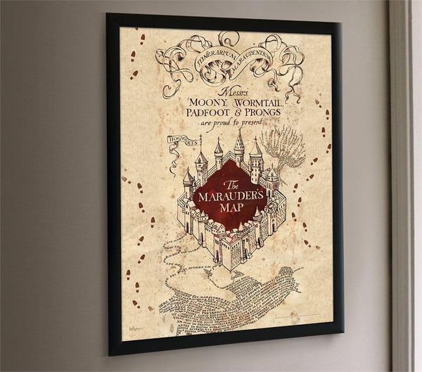 Harry Potter™ (Marauders Map) MightyPrint™ Wall Art